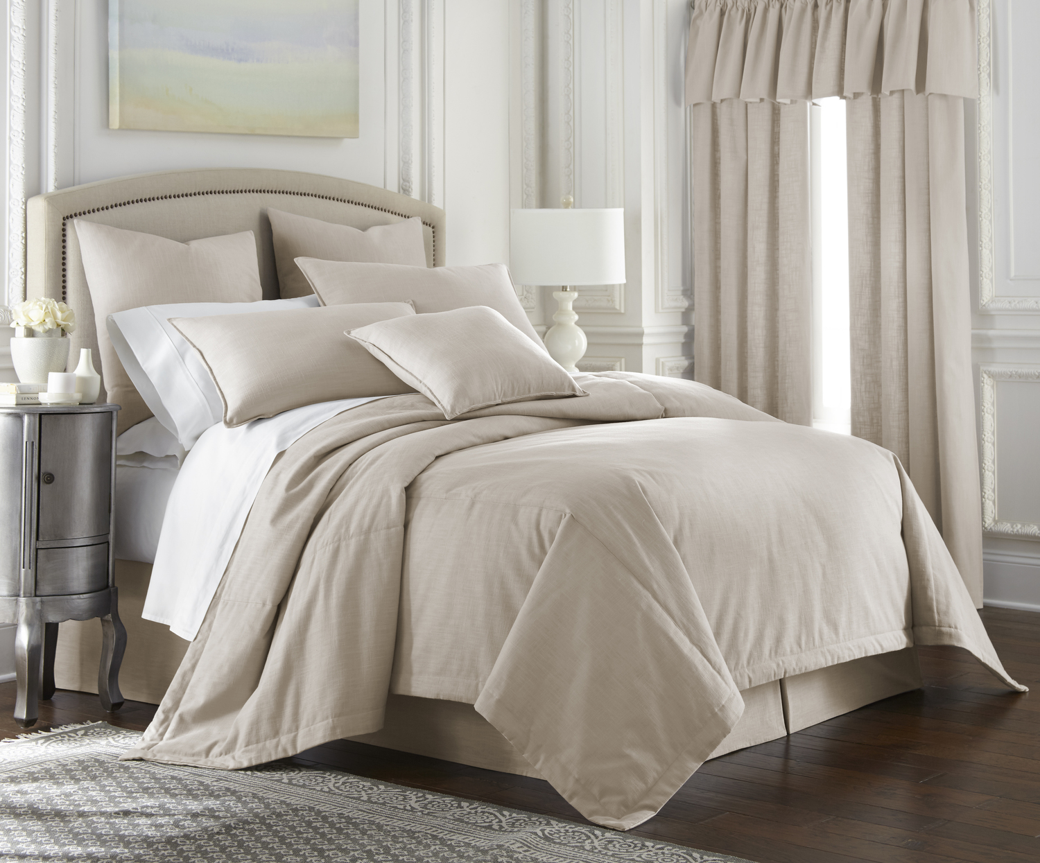 Cambric Natural by Cambric Fabric - ColchaLinens.com