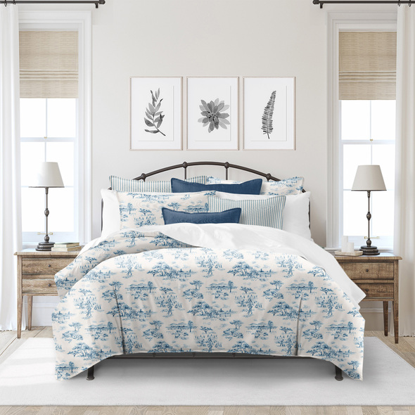 Donte Blue by Northern Threads - Category A - ColchaLinens.com